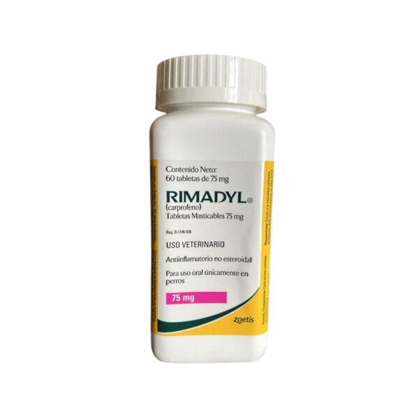 RIMADYL MASTICABLE 75 MG X 60 TABS - LA POTRANCA